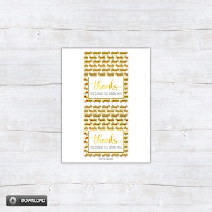 School Bus Driver Appreciation Printable Bag Toppers, Bus Driver Thank ...