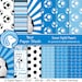 Soccer Digital Scrapbook Papers & Backgrounds Sports Theme | Etsy