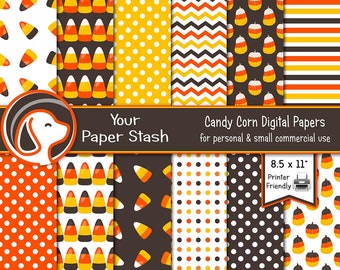 Warm Autumn Digital Papers Fall Scrapbook Papers - Etsy