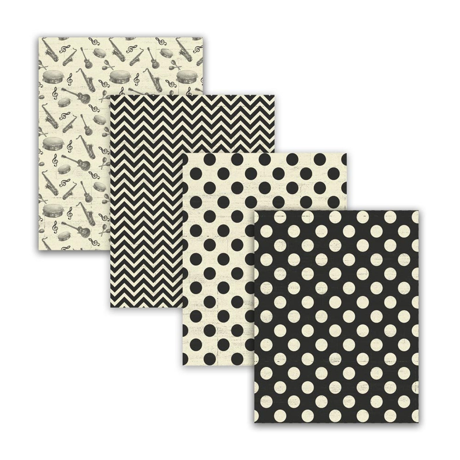 Music Themed Digital Papers for High Choirs Music Class and - Etsy