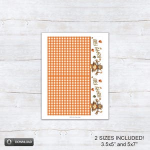 Happy Fall Scarecrow Cookie Cards for Thanksgiving and Autumn Parties ...