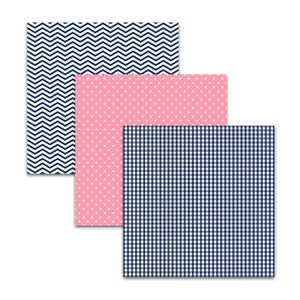 Pink & Blue Digital Scrapbook Papers, Boy or Girl Digital Paper Pack ...