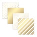 White & Gold Christmas Digital Paper, Elegant Christmas and Holiday ...