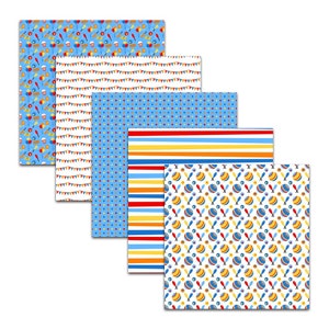 Circus & Carnival Digital Papers for Circus Themed Birthday Parties and ...