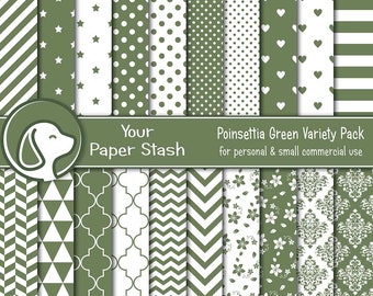 St. Patrick's Day Digital Scrapbook Papers St. | Etsy
