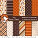 Retro 50s Sock Hop Digital Scrapbook Paper W/ Checkerboard Poodle ...