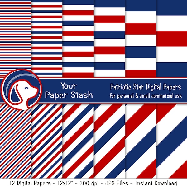 Patriotic Scrapbook - Etsy
