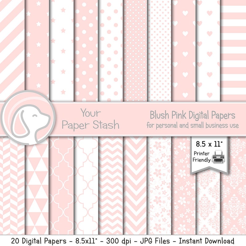 Pink Damask Pattern - Etsy
