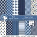 Baby Blue Digital Paper Pack for Baby Showers & Gender Reveal Parties ...