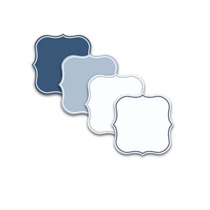 Snowman Digital Scrapbook Paper Backgrounds W/ Snowflakes Stripes ...