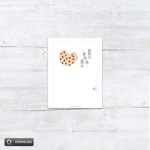 Printable I'm Sorry Apology Card, Cute I'm Sorry for Being so Crumby ...