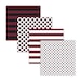 Seamless Cheerleading Digital Scrapbook Papers, Maroon Burgundy Cheer ...