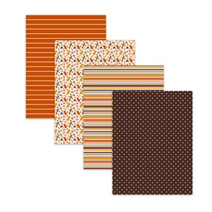 Thanksgiving Digital Scrapbook Paper, Autumn Pumpkin Spice Thanksgiving ...