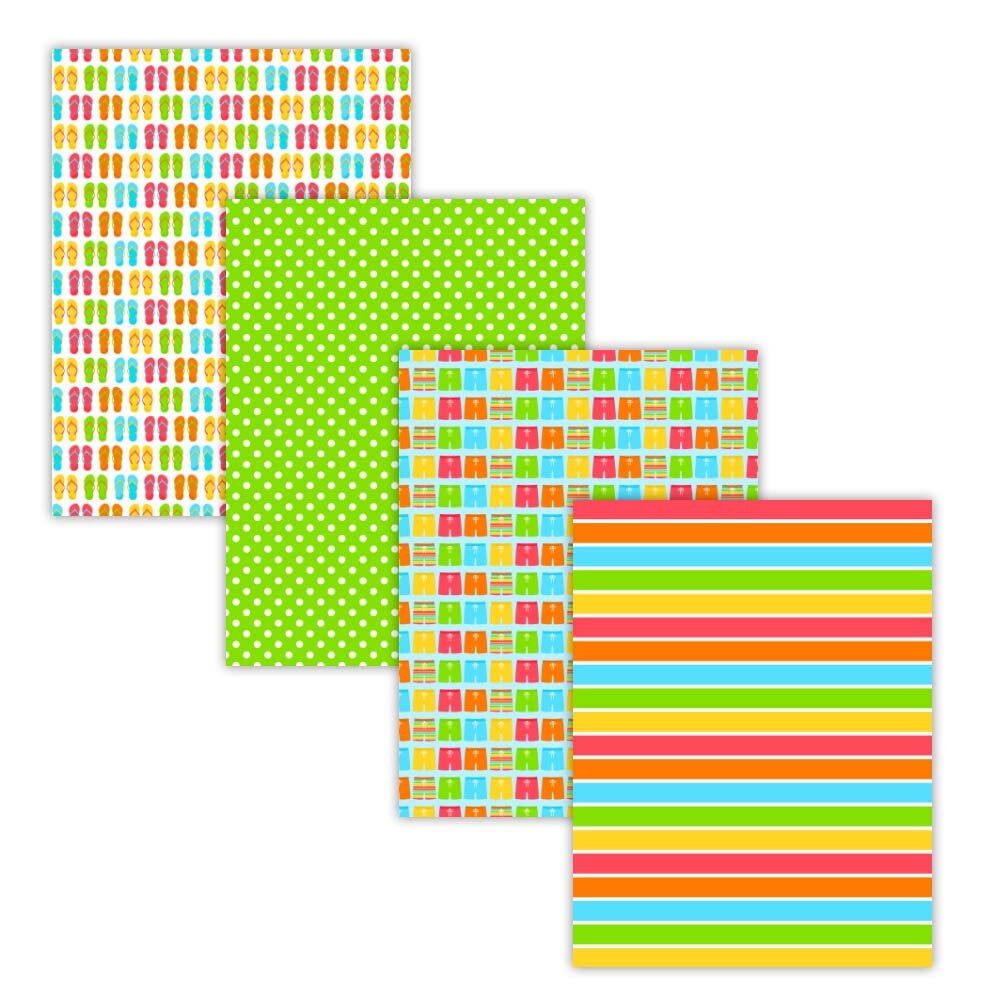 Printable Summer Fun Digital Paper Pack Summer Pool Party - Etsy