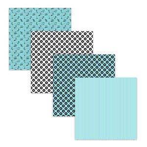 1950's Retro Sock Hop Digital Paper Pack W/ Roller Skates Lps Musical ...