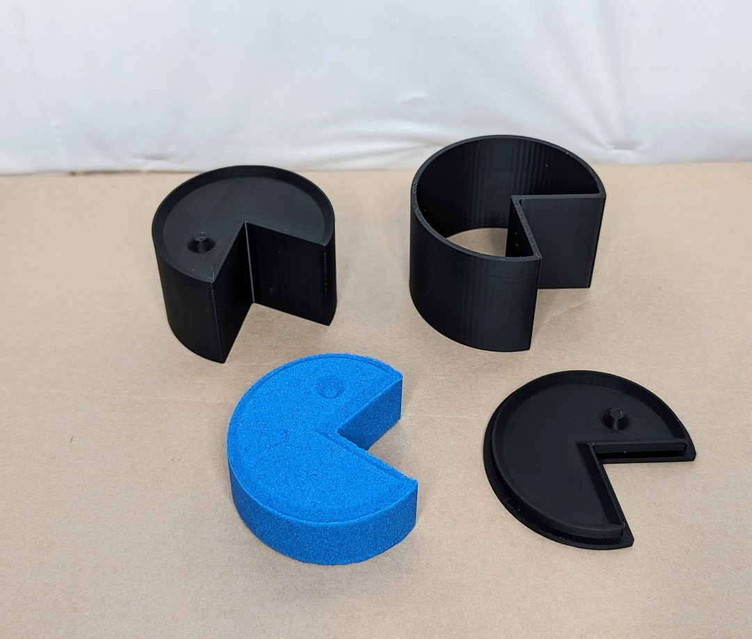 Pacman Bath Bomb Mold, Hand Press, Pick Your Size/diameter, Round Mold ...