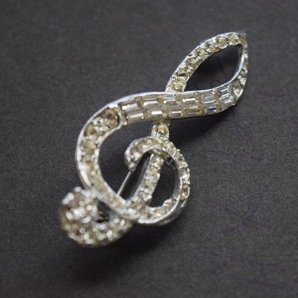 Treble Clef Pin - Etsy