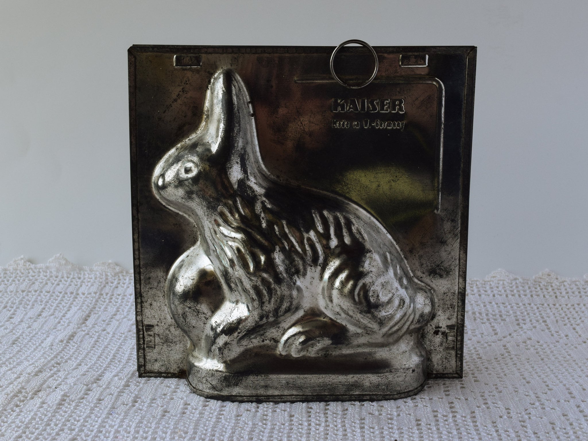 Vintage 1970's Kaiser Tin Chocolate Bunny Mold West - Etsy