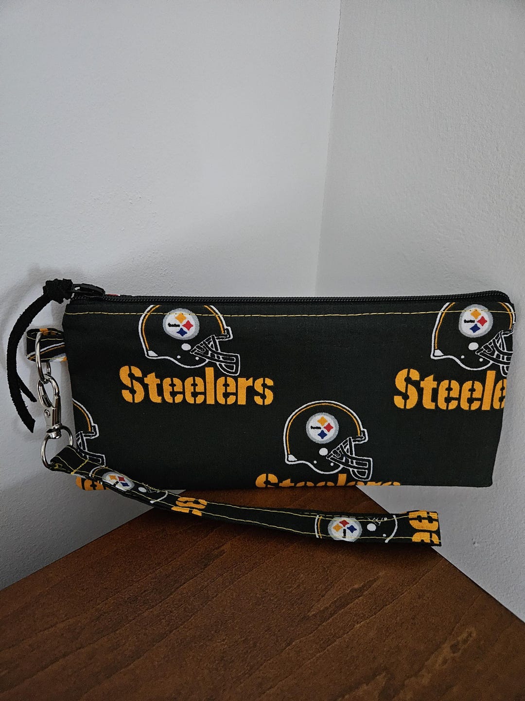 Pittsburgh Steelers Wristlet - Etsy