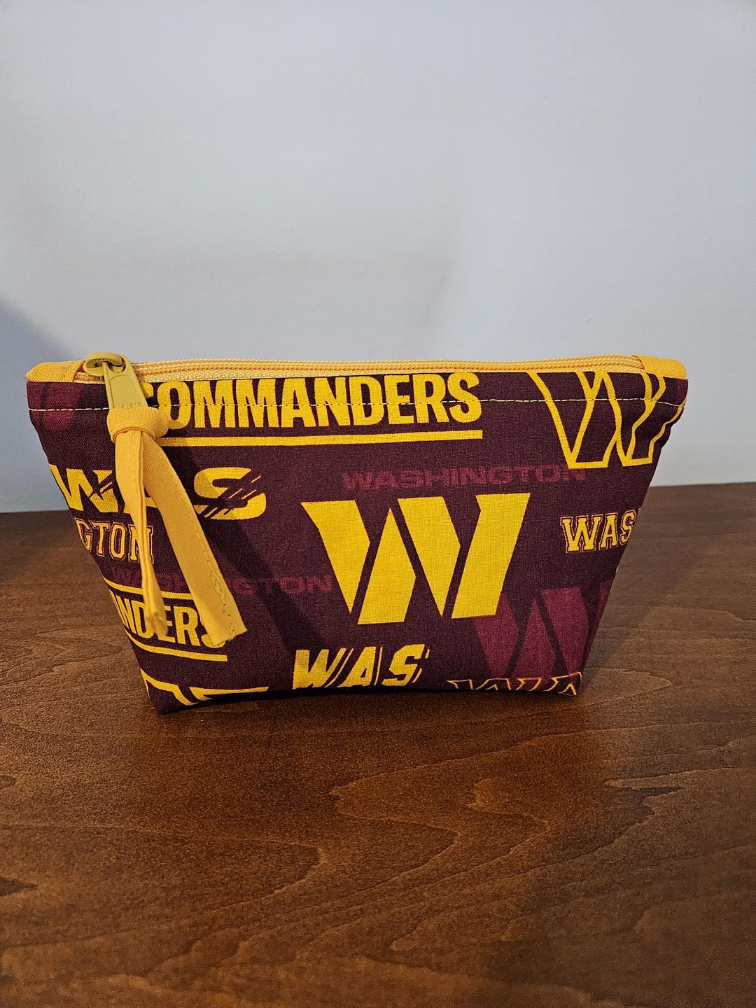 Washington Commanders Pouch, Cosmetics, Essentials,travel. - Etsy
