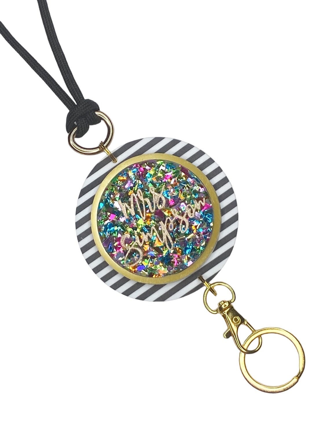 Monogram/initial Lanyard - Etsy