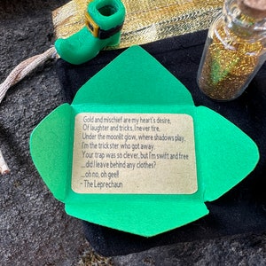 Leprechaun Trinket Kit for St Patricks Day, Leprechaun Trap, Leprechaun ...