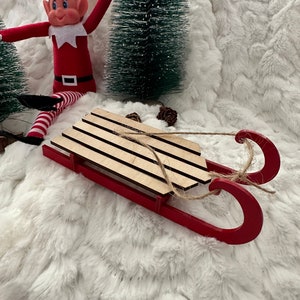 Elf Sled Accessories Outfit for Christmas Elf Elf Mischief - Etsy