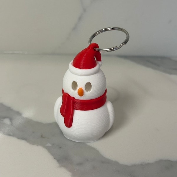 3d Printed Christmas Tree Keychain - Etsy