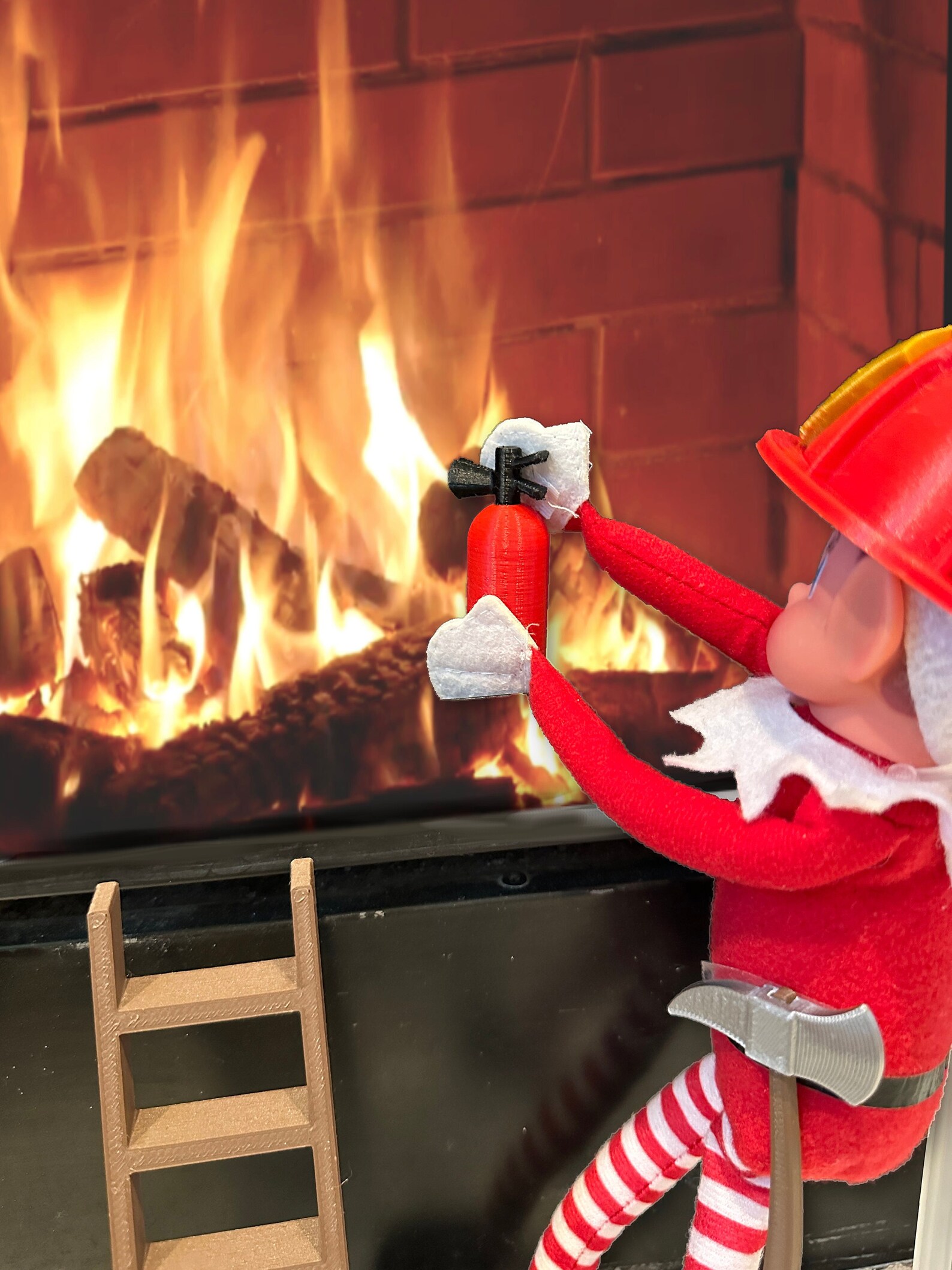 Elf Fireman Props for Christmas Accessories - Etsy