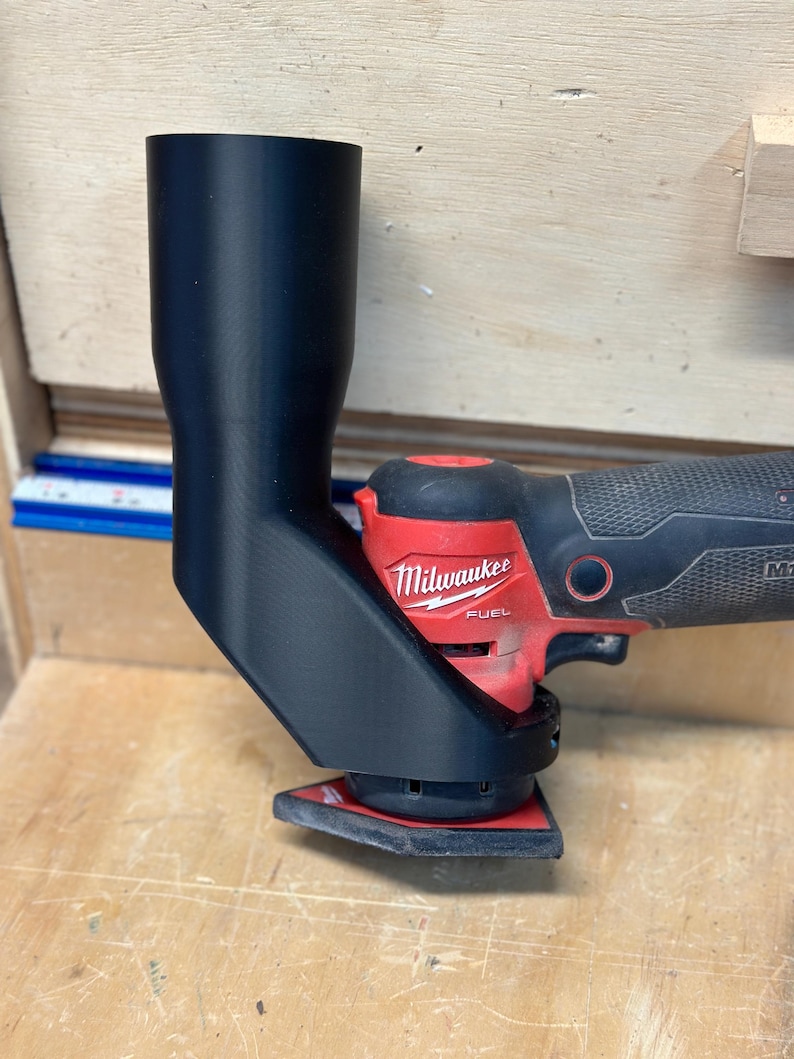 Dust Collection Adapter for Milwaukee Detail Sander to Shop Vac - Etsy