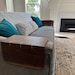 Sofa Arm Table Tray, Small Side Table Alternative, Walnut and Maple ...