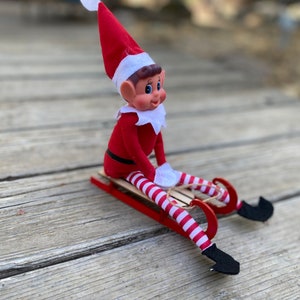 Elf Sled Accessories Outfit for Christmas Elf Elf Mischief - Etsy