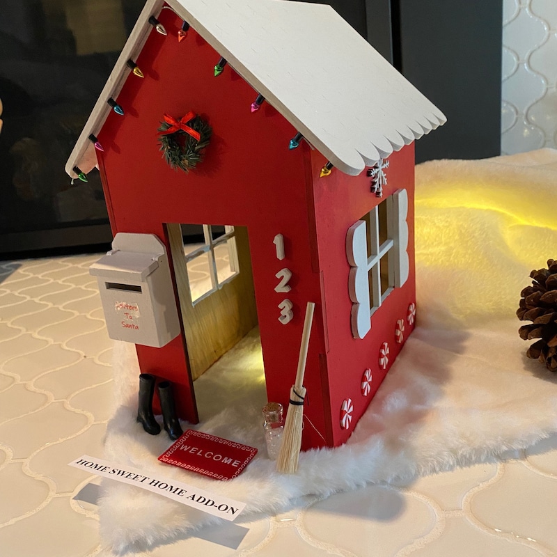 Christmas Elf House - Etsy