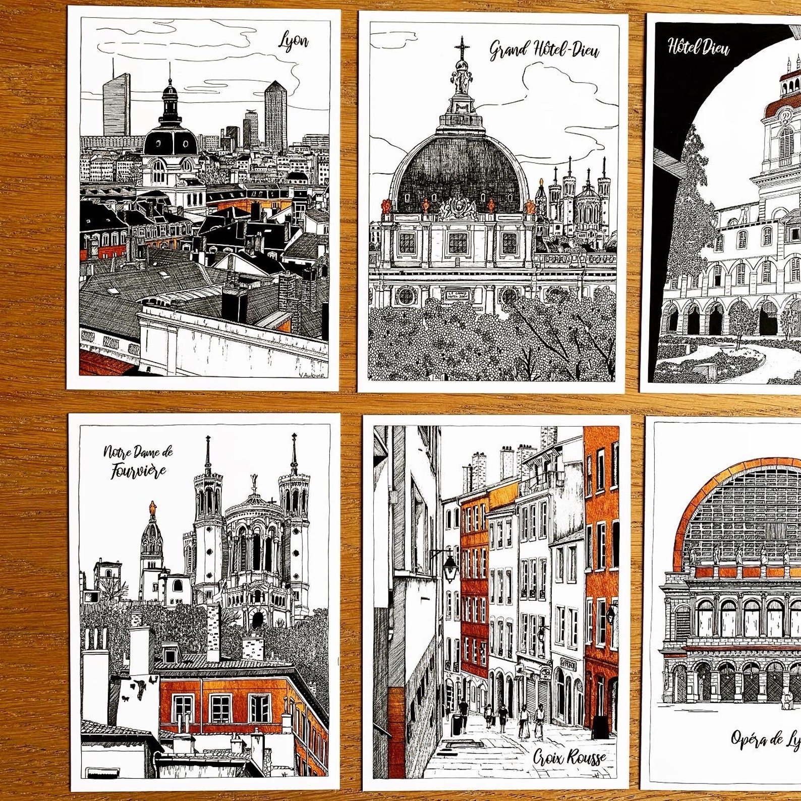 1 Carte Postale LYON Postcard city Lyon - Etsy