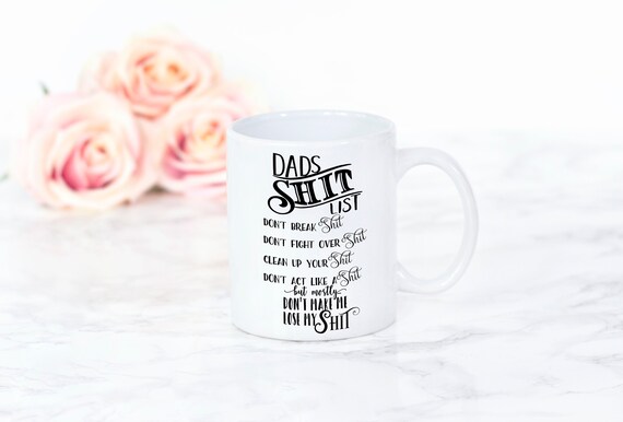 Fathers Day Gift Ideas Funny Dad Coffee Mug Sayings for Men | Etsy