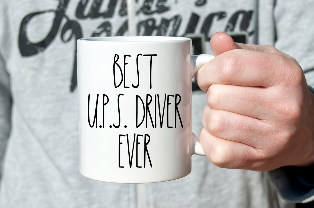 Best U.P.S. Driver Ever - Mail Carrier - Gift for Him Her - Christmas ...