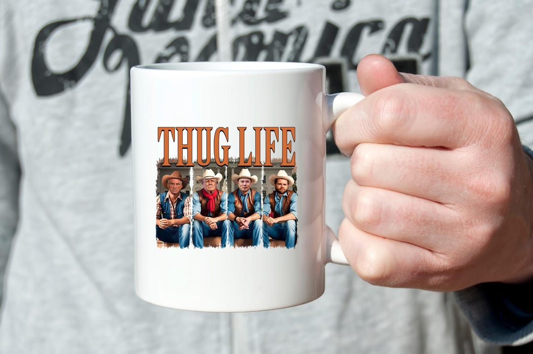 Funny Trump Mug Thug Life Coffee Cup Trump RFK Jr Vance Musk - Etsy