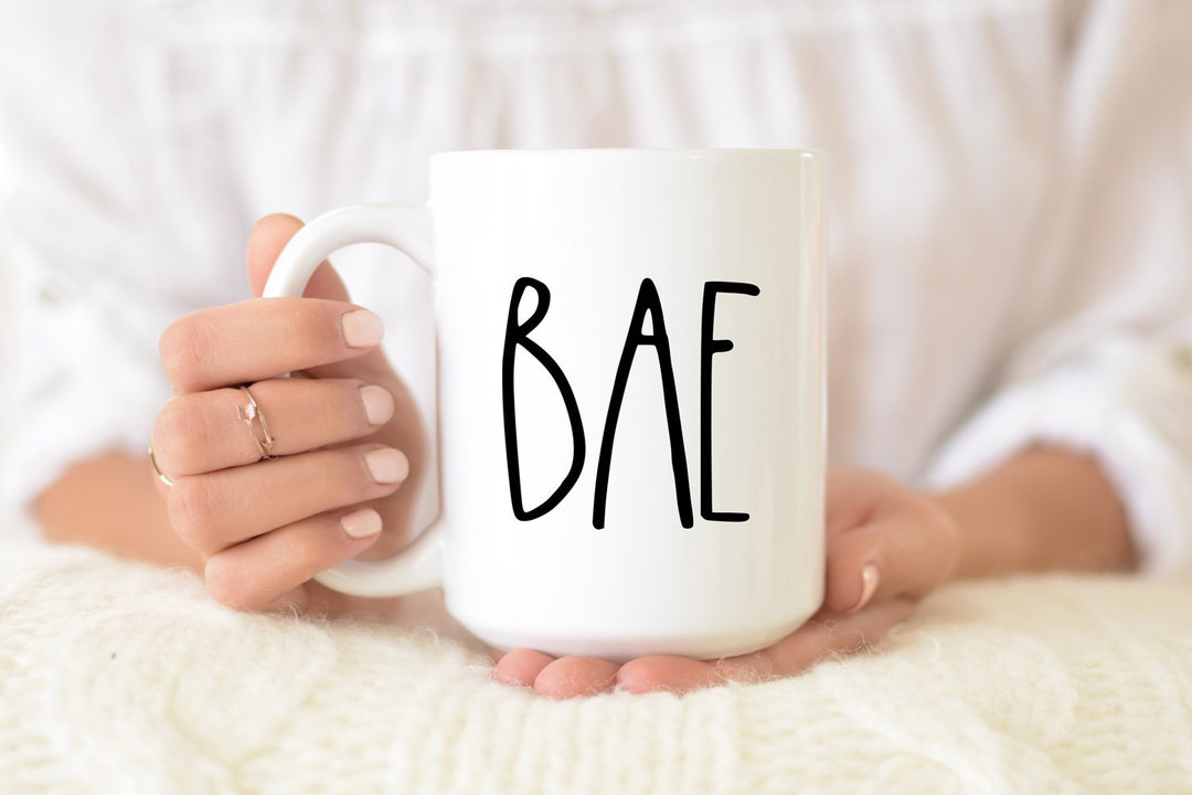 Rae Dunn Mugs - Bae Mug - Valentines Day Mug - Gift for Bae Best Friend ...
