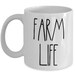 Rae Dunn Inspired Farm Life Mug - Farmhouse Decor - Coffee Cup ...