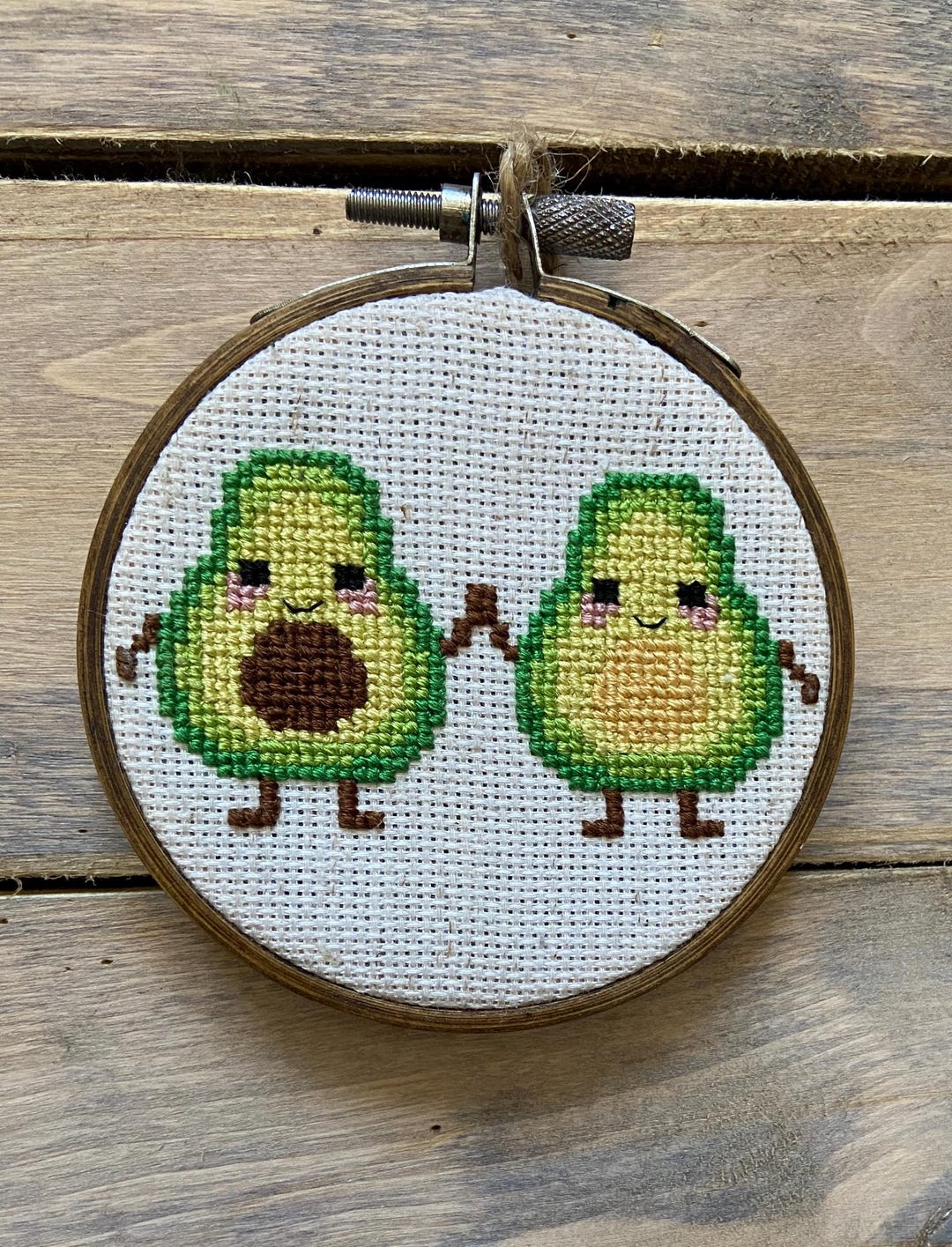 Avocado Pals Cross Stitch Pattern PDF | Digital Download | Beginners ...