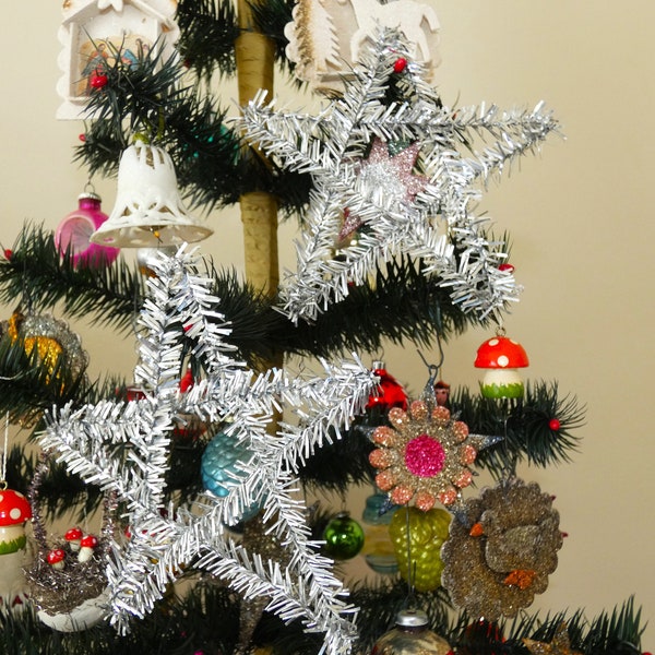 Tinsel Wire Star - Etsy