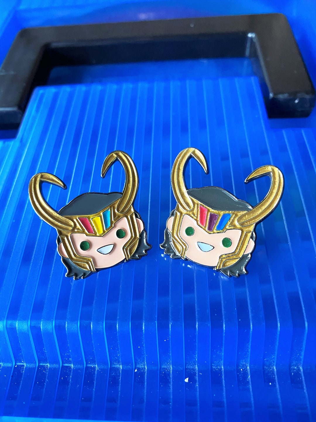 Loki Emoji LGBTQ+ Pride Pins - Etsy