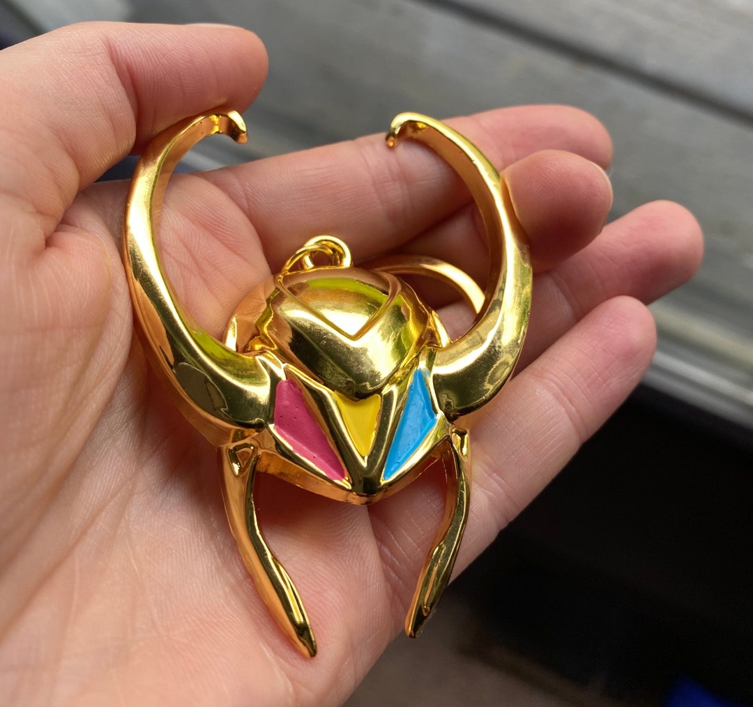 Loki Helmet Keychain: LGBTQ+ Pride - Etsy