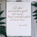 Jane Austen Quote Calligraphy Quote 5x7 Jane Austen Sign Motivational ...