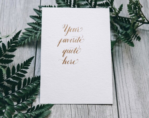 Calligraphy Quote Calligraphy Gift Personalized Gift - Etsy