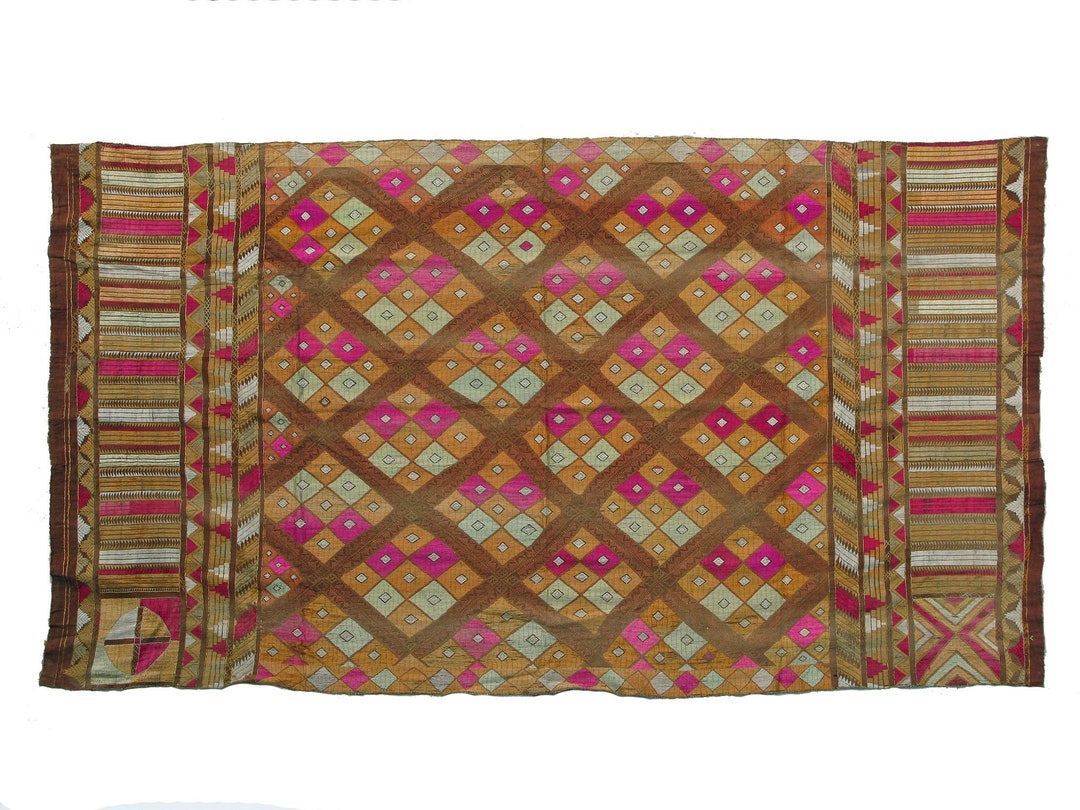 Vintage Phulkari From the Punjab, India - Etsy