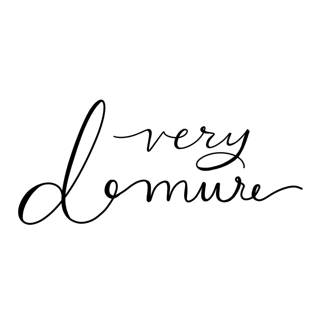 Very Demure Minimal SVG and PNG File Hand-drawn (transparent Background ...