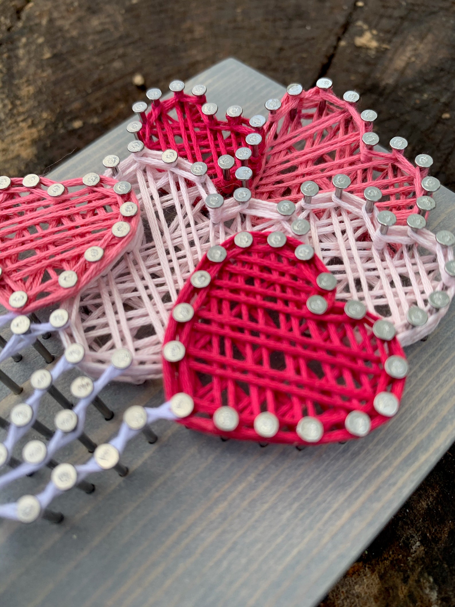 Heart Balloons String Art Template & Directions | DIY | Project ...