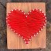 Mini Heart String Art Templates & Directions | 5 Designs | DIY Project ...