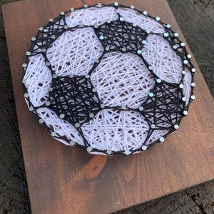 Soccer Ball String Art Template & Directions | PDF | DIY Project ...